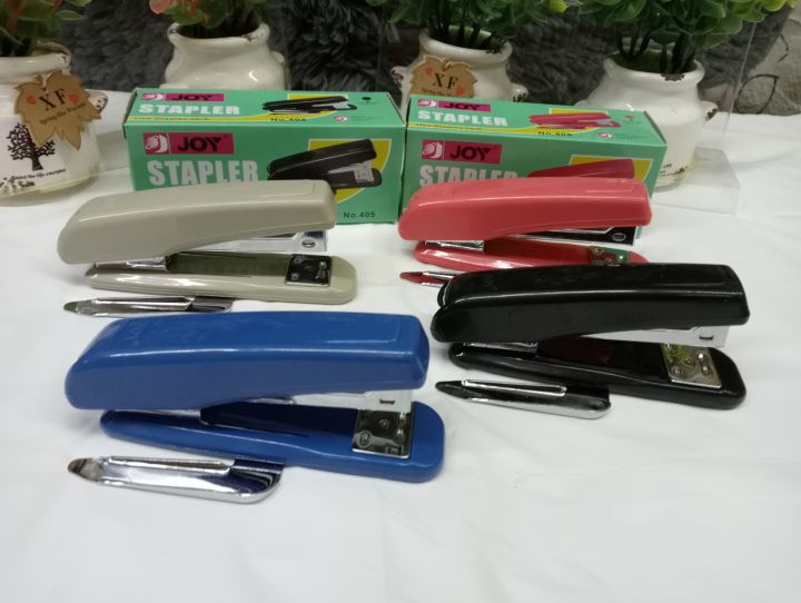 Joy Stapler with remover #35 use staple 26/6 #405 | Lazada PH