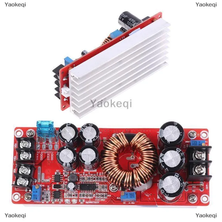 [COD] Yaokeqi 1200W 20A DC-DC Converter Boost Car Step-up Power Supply ...