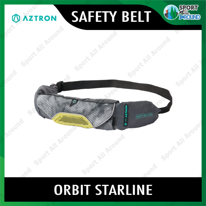 Aztron ORBIT CLOUD เข็มขัดชูชีพ เข็มขัดชูชีพคาดเอวพองลม อุปกรณ์ช่วยลอยตัว สำหรับกีฬาทางน้ำ ...