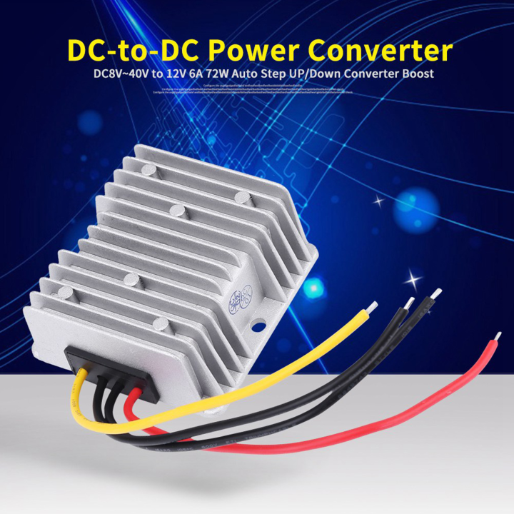 DC8V~40V to 12V 6A 72W Auto Step UP/Down Converter Boost/Buck Voltage Regulator Module | Lazada PH