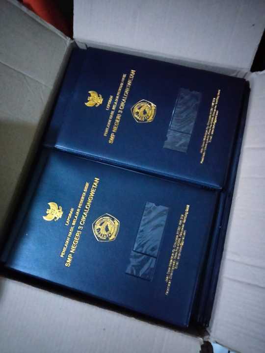 Map Raport Sekolah Custom | Lazada Indonesia