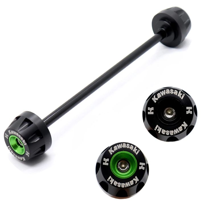 Motorcycle Front Axle Slider Wheel Protection For Kawasaki Z900 Z900RS ...