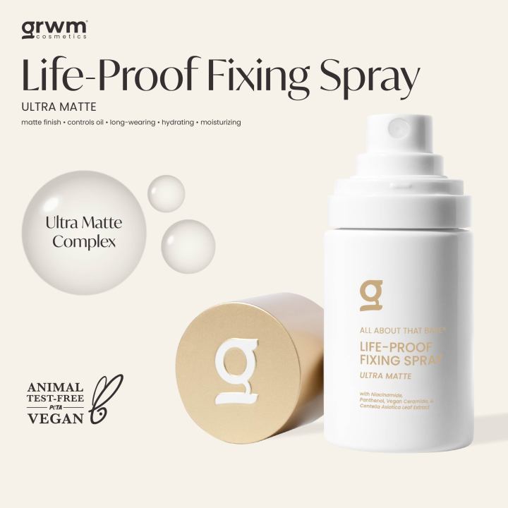 GRWM Cosmetics Life - Proof Ultra Matte Fixing Spray - 50ml | Lazada PH