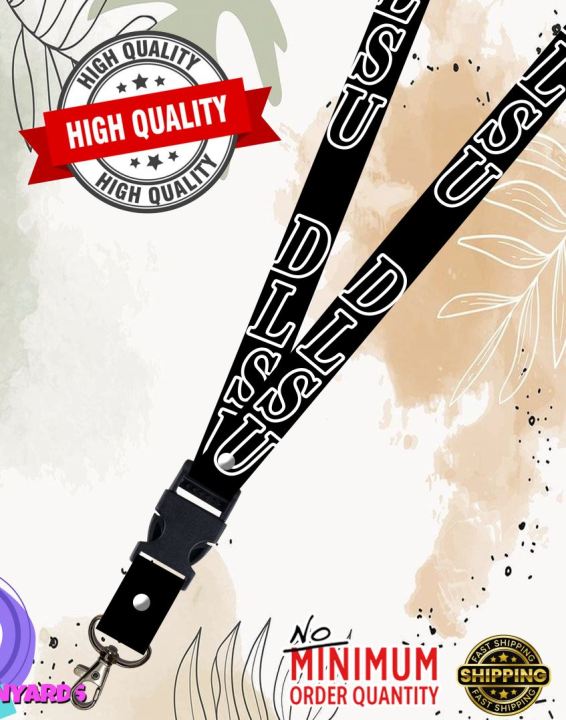 DLSU | De La Salle University Minimalist Lanyard University ID Lace ...