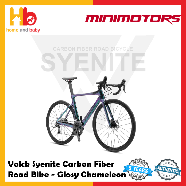 Volck Syenite Carbon Fiber Road Bike | Shimano 105 R7000 | Hydraulic ...