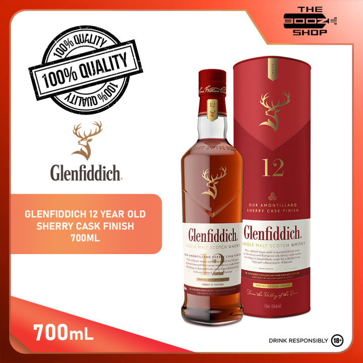 Glenfiddich 12 Year Old Sherry Cask Finish 700ml | Lazada PH