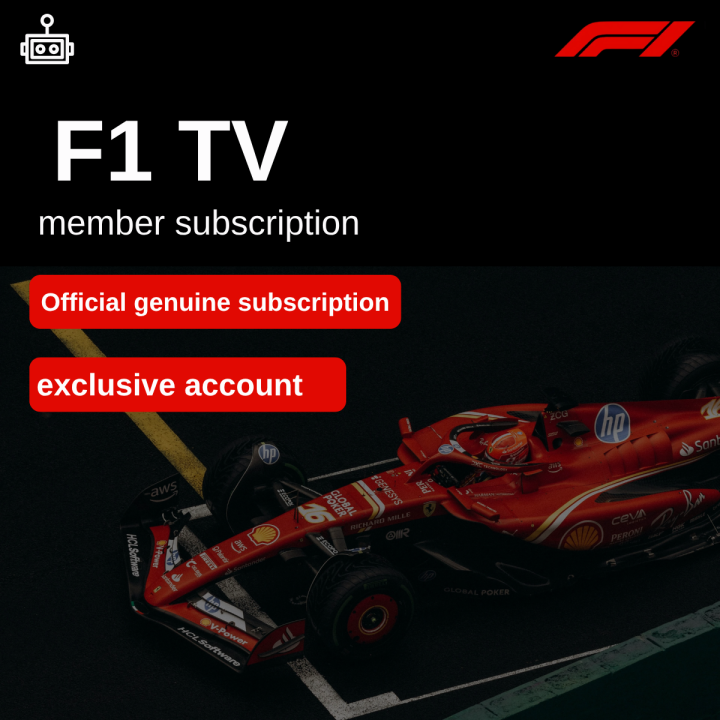 F1 TV Premium/pro member subscription exclusive account Unlock member ...