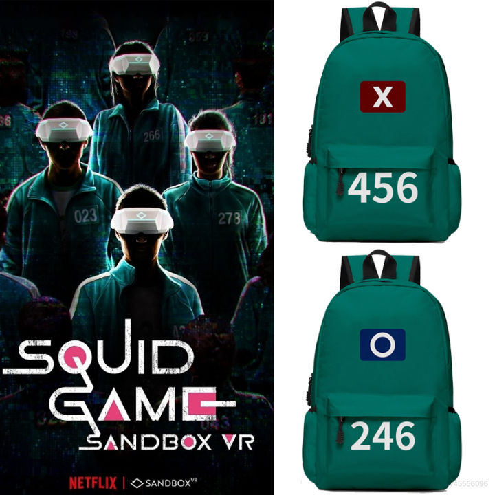 LZ60 Squid Game Season 2 Backpack for Student Large Capacity ...