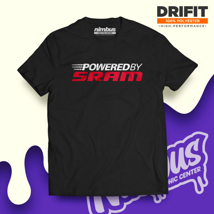 Sram DRIFIT | Bike T-Shirt | Nimbus Clothing | Lazada PH