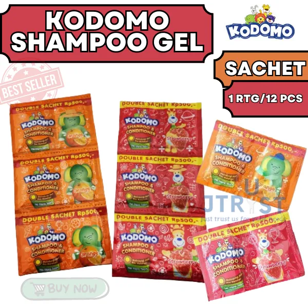 Kodomo Shampoo Anak Kemasan Sachet ( 1 Renceng isi 12 Sachet ) | Lazada Indonesia