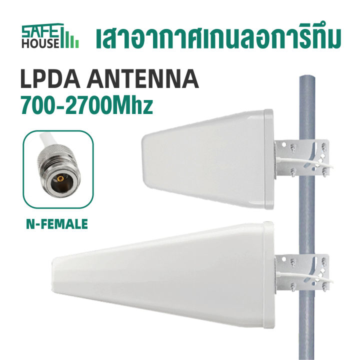 เสาอากาศแบบบันทึกคาบ LDPA 10dBi 13dBi เสาอากาศกลางแจ้ง 4G 5G 700Mhz~2700Mhz ประเภทอินเทอร์เฟซ: N ...