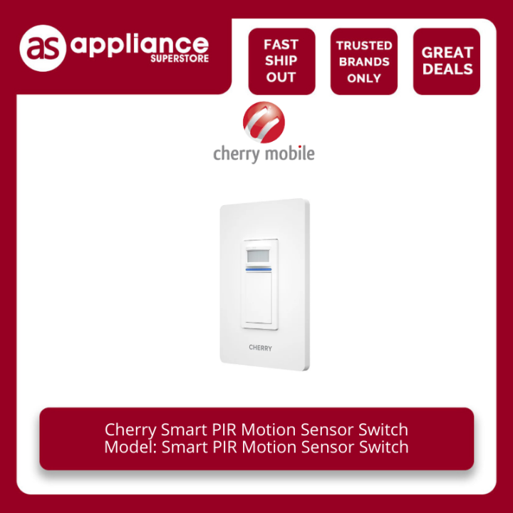 Cherry Smart PIR Motion Sensor Switch | Lazada PH