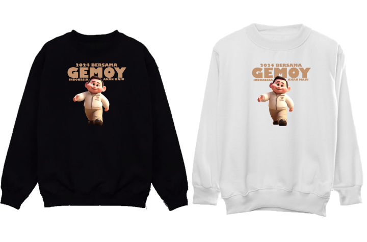 sweater 2024 bersama gemoy prabowo | Lazada Indonesia