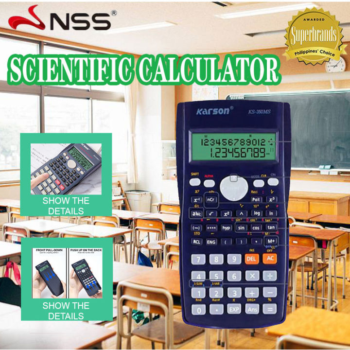 Karson Student Scientific Calculator for School Calculation With ...