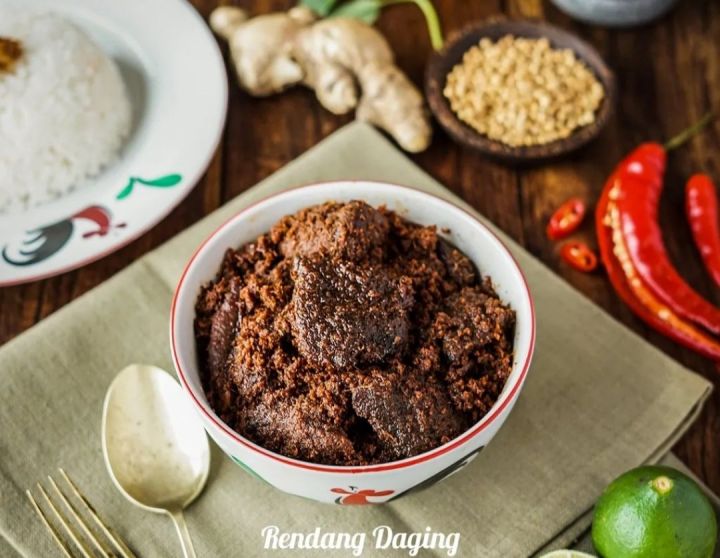 Terenakkk Rendang Daging Asli Padang - Rendang Minang Bpom Halal Mui ...