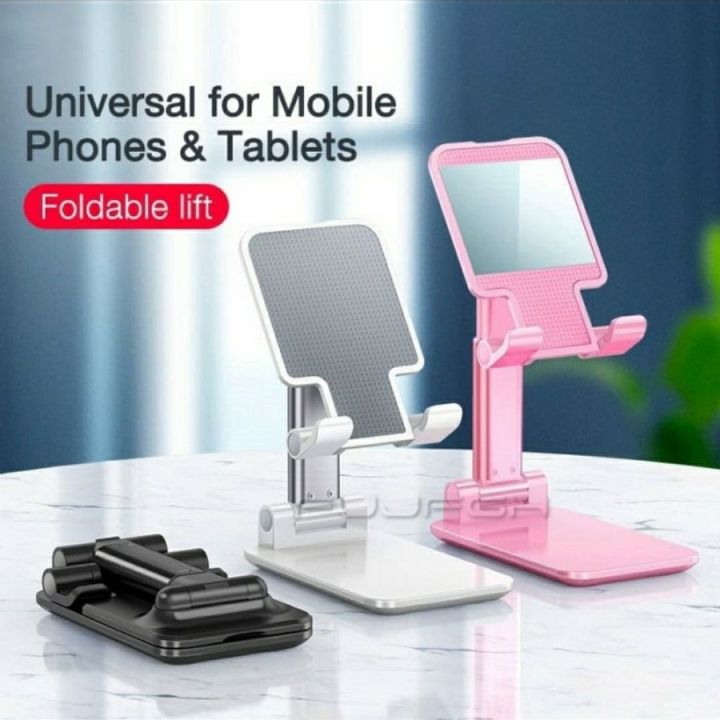 (COD) Folding Desktop Phone Stand HD-23 Phone holder Stand HP Handphone ...