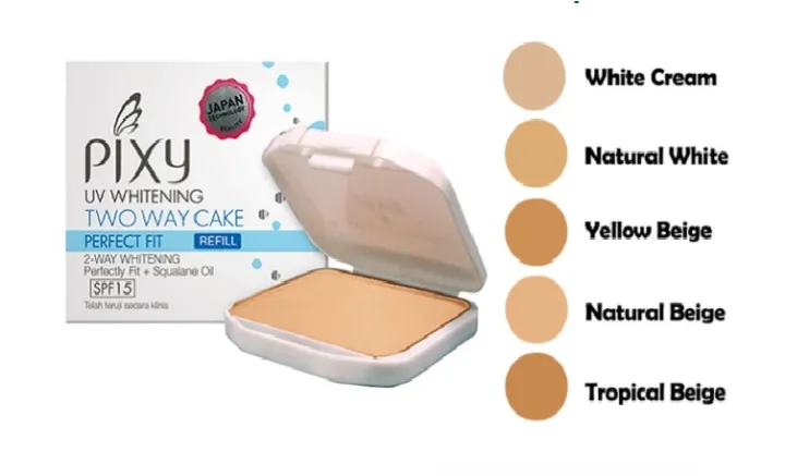 PIXY 2 WAY CAKE SPF 15 (REFILL) ORIGINAL | Lazada