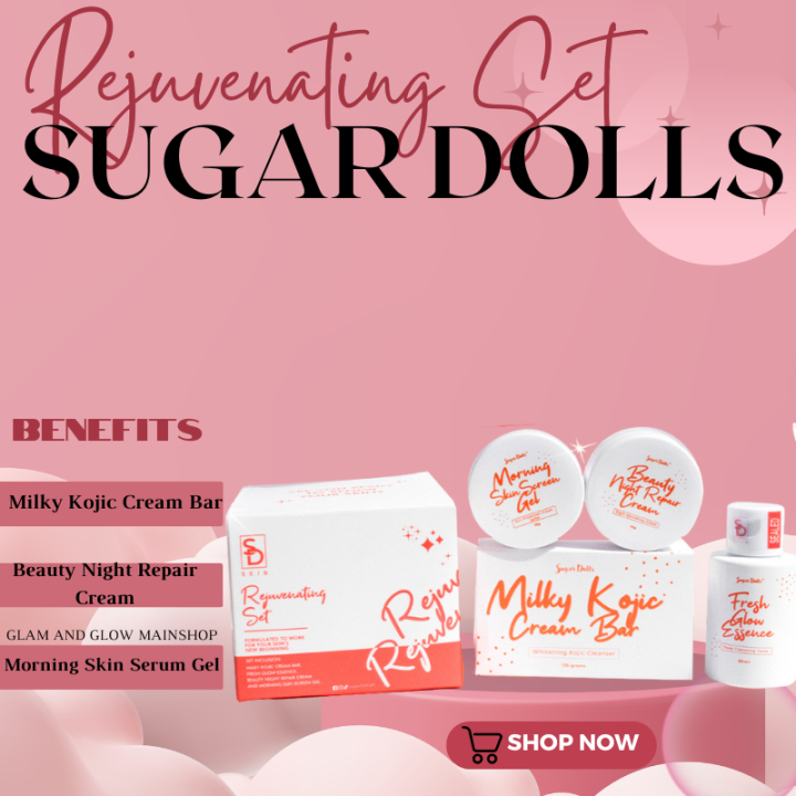 Sugar Dolls Rejuvenating Set New Packaging Micropeeling Set And Anti