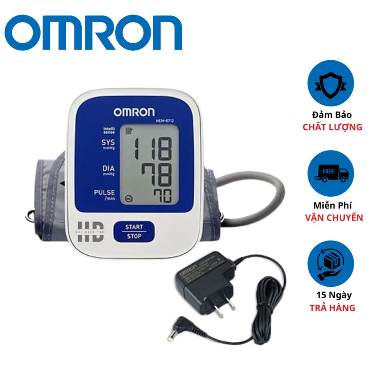 (HCM) MÁY ĐO HUYẾT ÁP OMRON-Máy đo huyết áp Điện Tử Cao Cấp đến từ Nhật ...