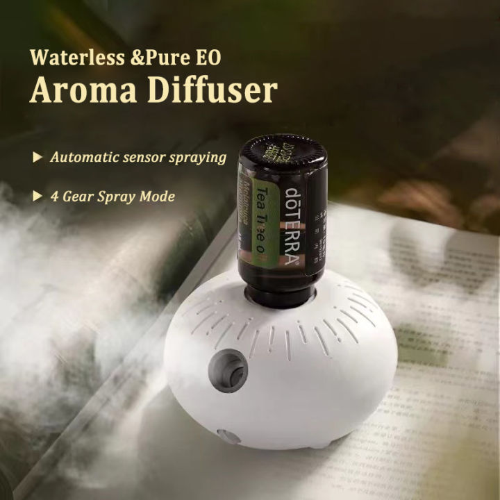 WAYEE Wireless Induction Essential Oil Aroma Diffuser Desktop USB Rechargeable Microporous ...