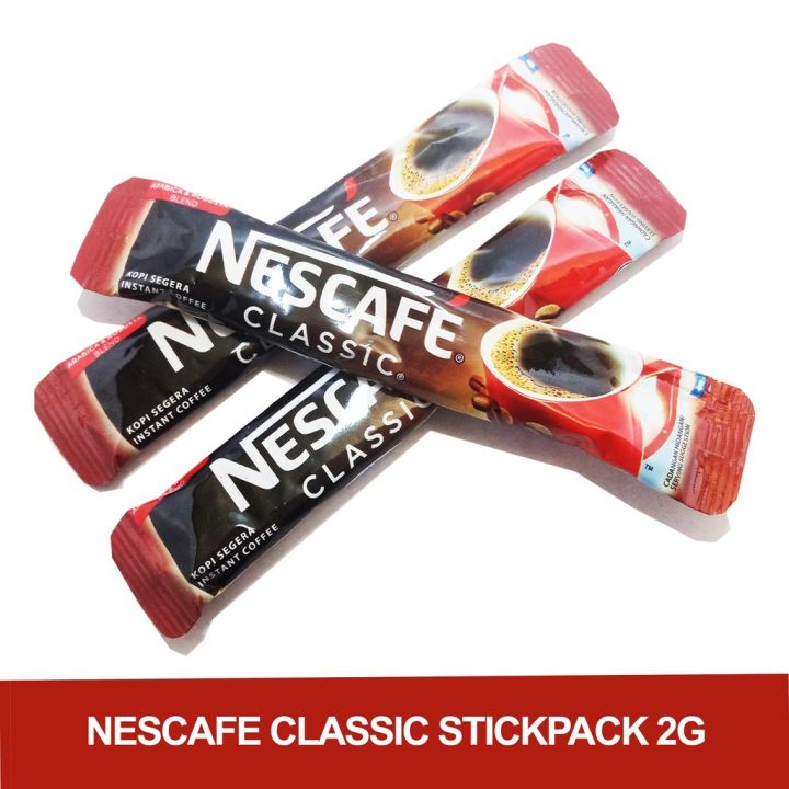 Nescafe Classic Stick Pack - 2g x 480 sticks | Lazada