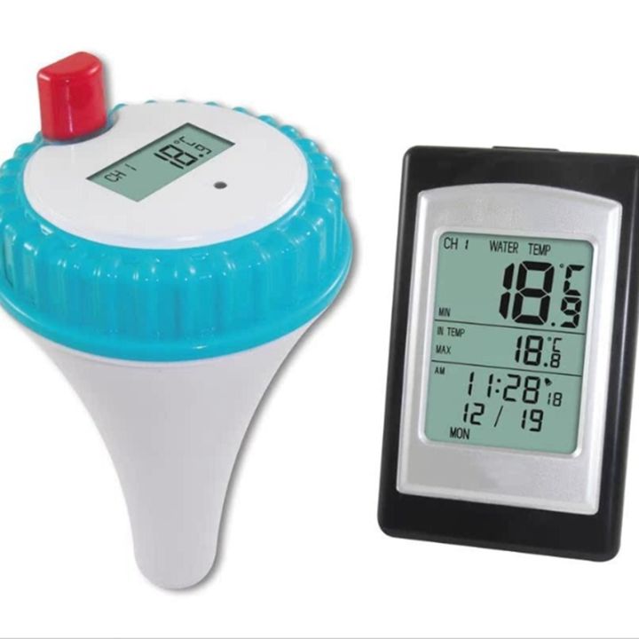 Water Temperature Monitor Floating Digital Wireless Thermometer for ...