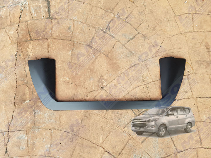 Toyota Innova 2nd Generation 2016 - 2023 License Plate Trim Black ...