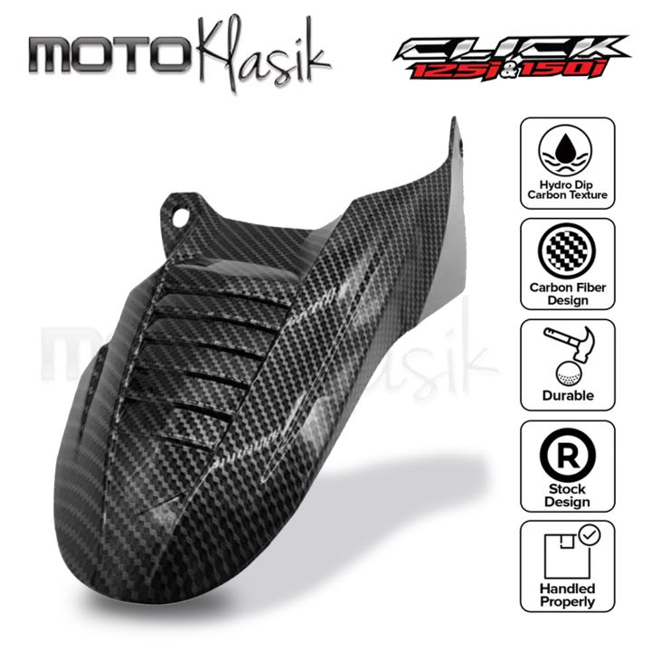 CLICK 125i/150i TIRE HUGGER T-5221 / REAR MUDGUARD FOR HONDA CLICK V2 ...