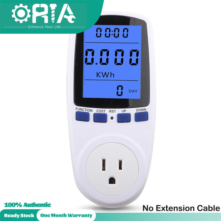 ORIA Power Meter Socket Smart US Plug Energy Meter Power Consumption ...