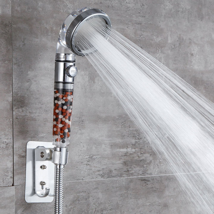3-Function SPA Shower Bathroom Head with Switch on/off Button High ...