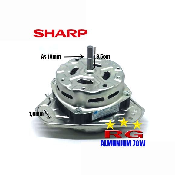 DINAMO SPIN ALUMUNIUM MODEL SHARP MOTOR PENGERING MESIN CUCI | Lazada ...