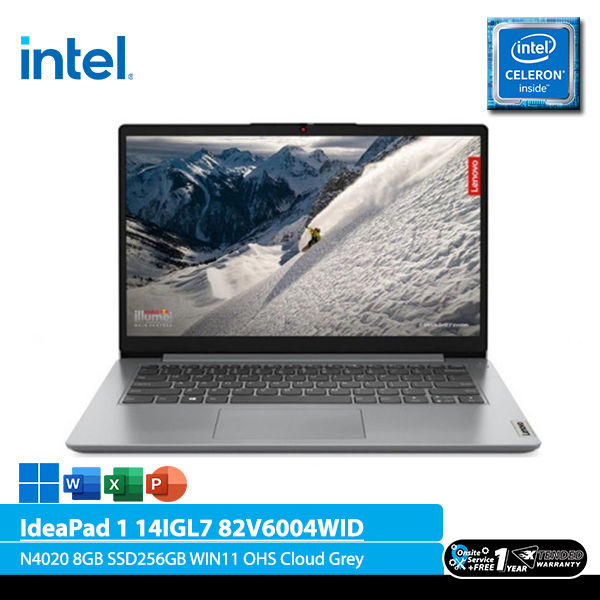 LENOVO IdeaPad 1 14IGL7 82V6004WID [14 HD/Celeron N4020/8GB/SSD256GB ...