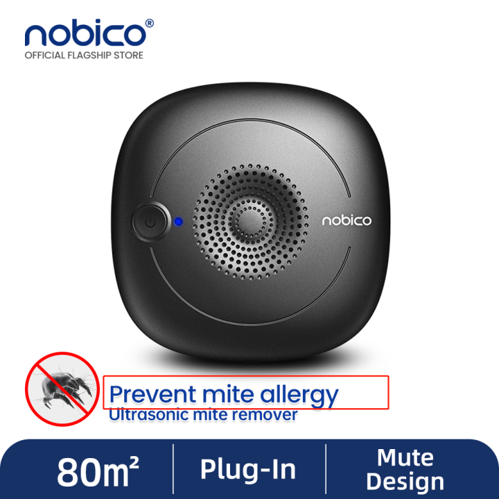 Nobico Air Purifier Portable Ultrasonic Mite Remover Killer Non-vacuum Cleaner For Home Fully ...