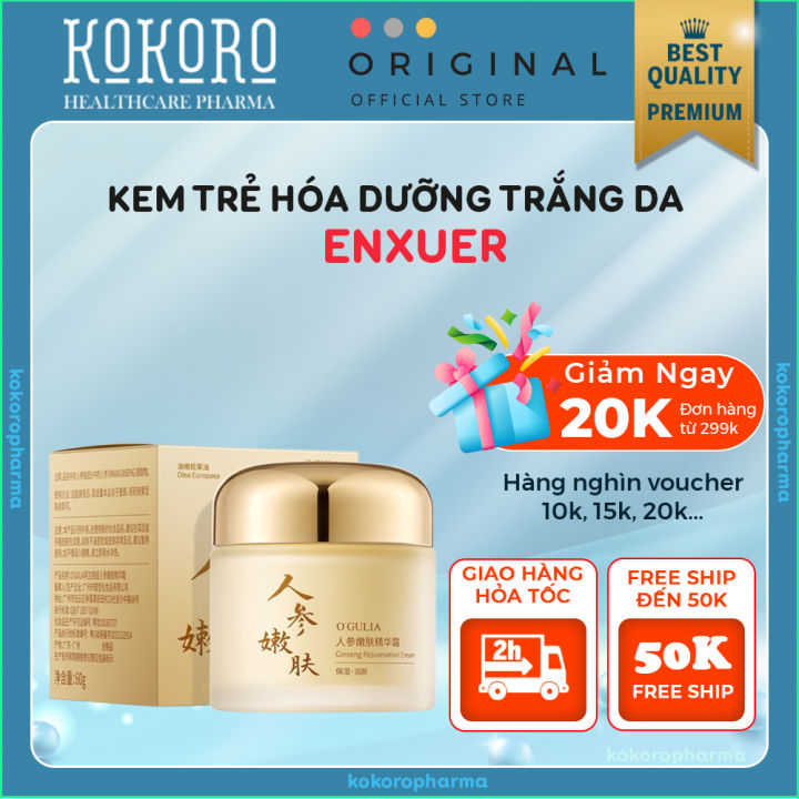 Kem Dưỡng Da Trắng Sáng Enxuer O'Gulia – Giảm Nếp Nhăn, Trẻ Hóa Da, Mờ ...