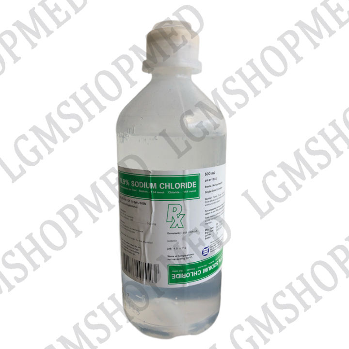 Plain NSS IV Solution 500ml Euromed | Lazada PH