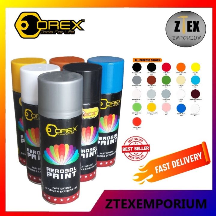 Orex Aerosol Spray Paint 400ml | Lazada