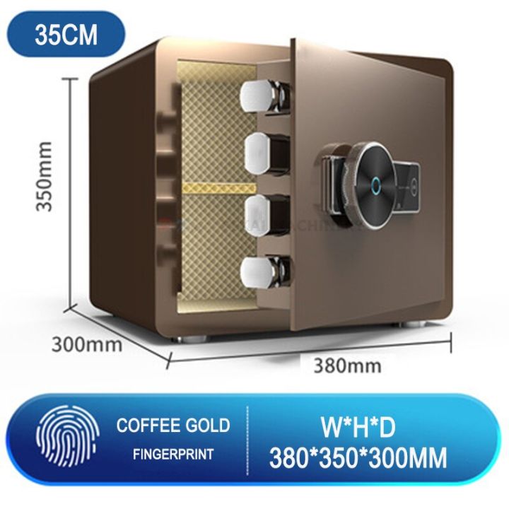 New 20CM 25CM 30CM 35CM Home Hotel Office Lock Cabinet Security Safes ...
