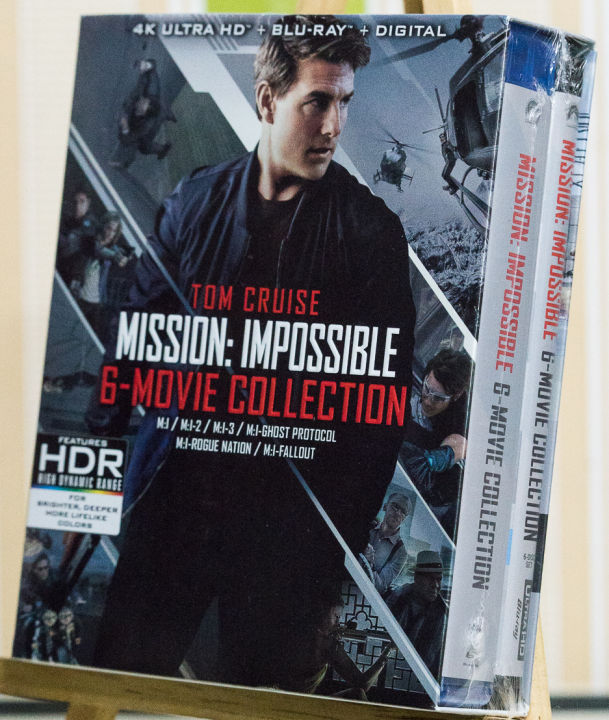 Mission: Impossible 6-Movie Collection 4K Blu-ray | Lazada PH