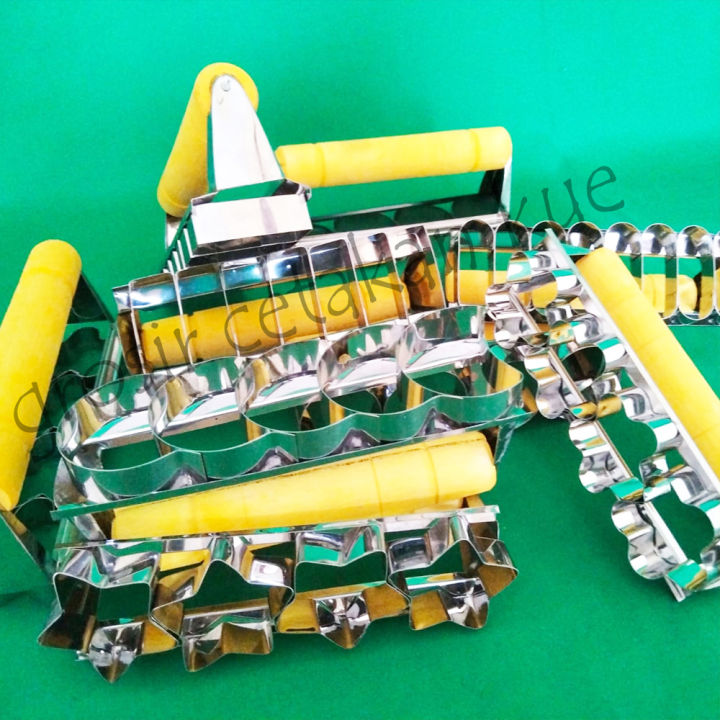 CETAKAN KUE KERING KAYU KUNING / NASTAR / KASTENGEL / ROTI KACANG ...