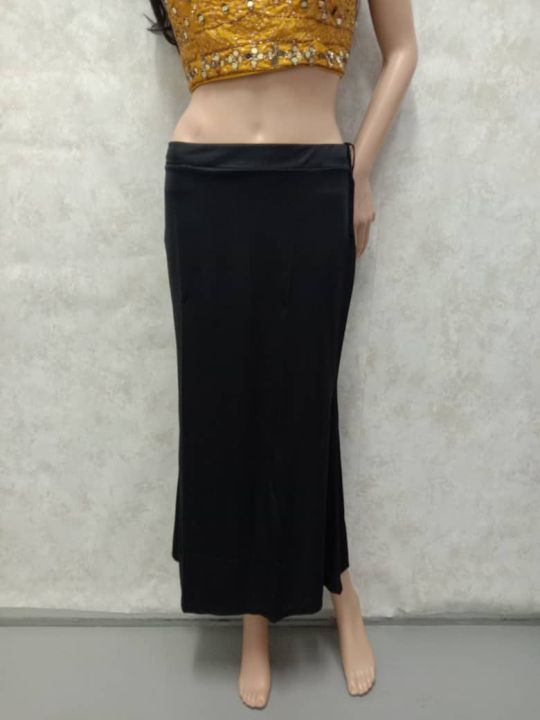 FULLY READY MADE SAREE SHAPE WEAR PETTI COAT (INNER SKIRT) M to 3XL ...