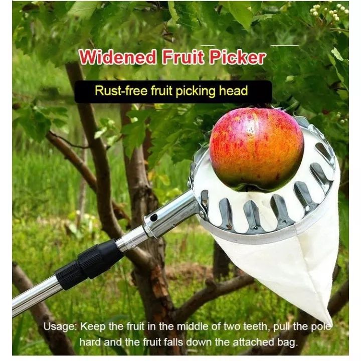 Fruit Picker convenient quick High-altitude Telescopic Fruit Picker ...