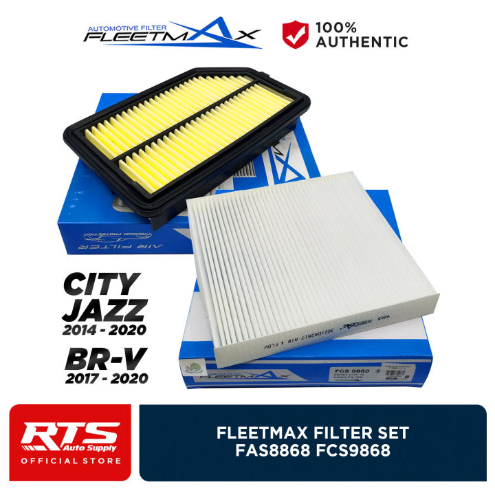 Fleetmax Set Engine Air Filter and Cabin Filter for Honda City / Jazz ...