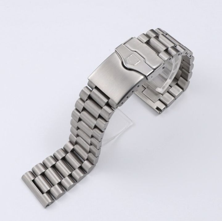 【Hot seller】 Stainless Steel Watchband Sport Bracelet Flat End Double ...