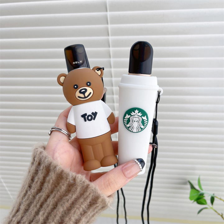 Starbucks Case for Relx infinity plus 4th gen 5th Casing Soft Silicon ...