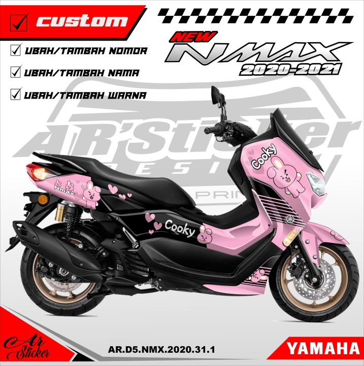 Decal Sticker Nmax 2020 Full Body - Stiker Dekal Motor Yamaha NMAX NEW ...