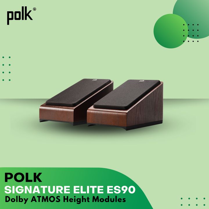 Polk Audio Signature Elite ES90 Dolby Atmos Height Speaker, sold as a ...