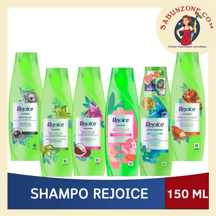 Shampoo Rejoice 3 in 1 Rich Soft Smooth Sampo Rambut Halus Lembut ...