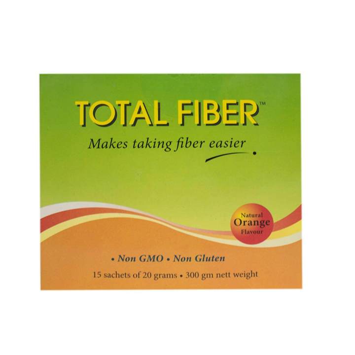 Total Fiber 15 sachets x 20g (EXP : 2025) | Lazada