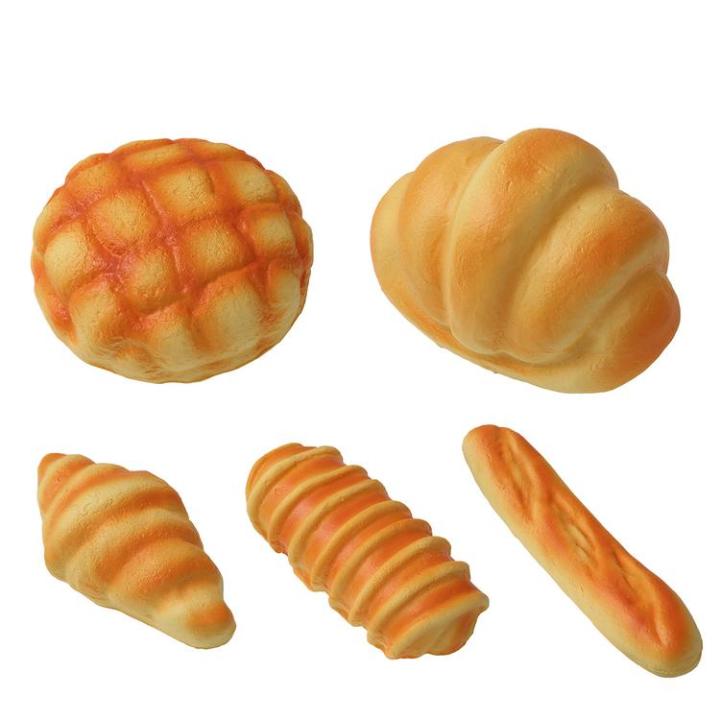 Bread Stress Toy Realistic Bread Loaf Tear Resistant Funny Soft ...