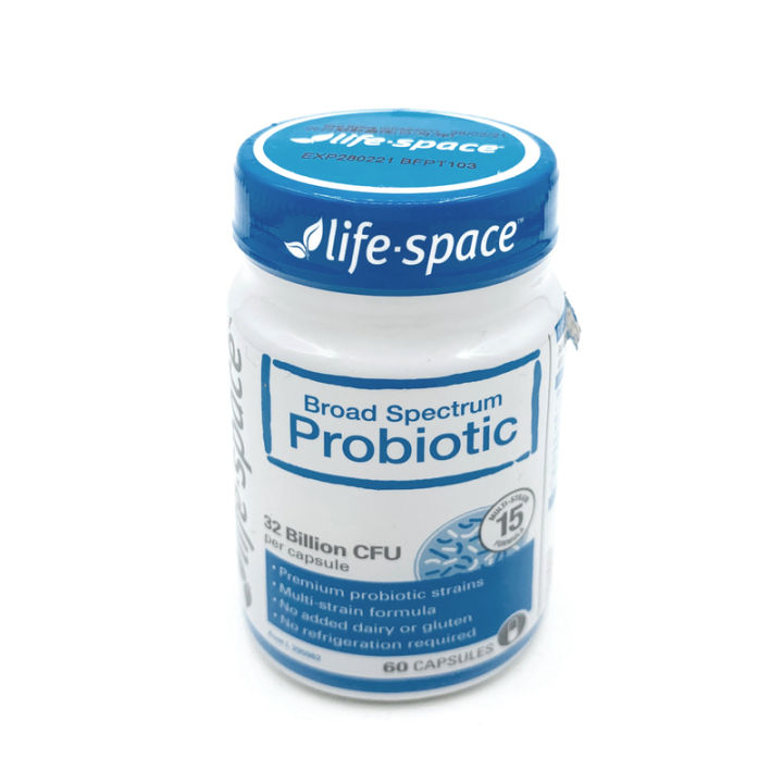 Life Space Broad Spectrum Probiotic 60 Capsules LifeSpace Probiotics ...